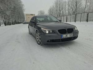 Grey BMW 530 2004 in Ukmerge, with an engine capacity of 2.99 L and mileage of 380 thousand km for 3400 €, photo 2 on AUTOMOTO.COM.LV