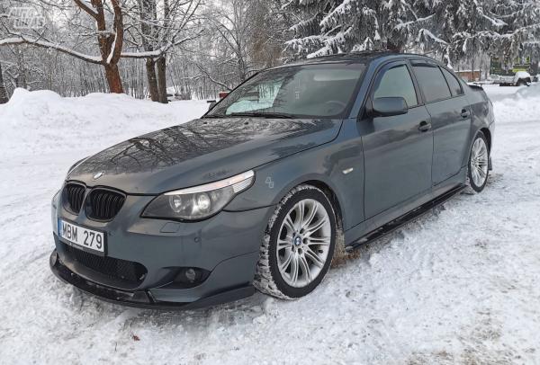 Pelēks BMW 530 2004 Viļņa, ar dzinēja tilpumu 3.00 L un nobraukumu 377 tūkst. km par 5150 €, foto 3 vietnē AUTOMOTO.COM.LV