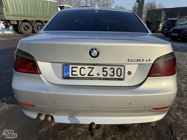 Grey BMW 530 2004 in Kaunas, with an engine capacity of 3.00 L and mileage of 542 thousand km for 2450 €, photo 6 on AUTOMOTO.COM.LV