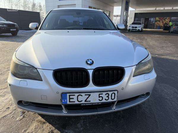 Grey BMW 530 2004 in Kaunas, with an engine capacity of 3.00 L and mileage of 542 thousand km for 2450 €, photo 8 on AUTOMOTO.COM.LV