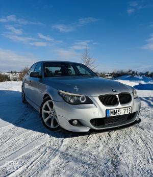 Pelēks BMW 530 2004 Alīta, ar dzinēja tilpumu 3.00 L un nobraukumu 360 tūkst. km par 5600 €, foto  vietnē AUTOMOTO.COM.LV