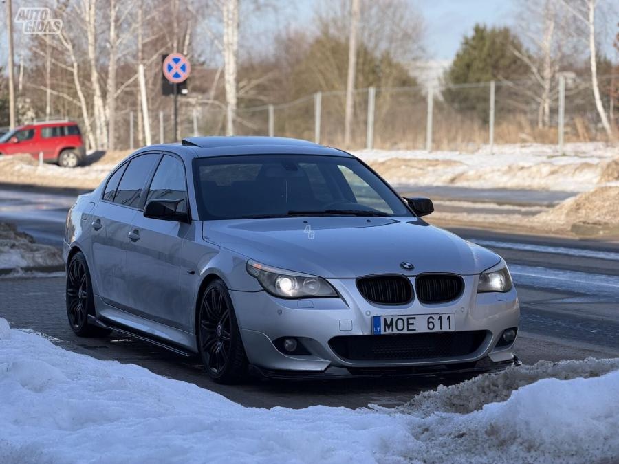 Pelēks BMW 530 2004 Viļņa, ar dzinēja tilpumu 3.00 L un nobraukumu 405 tūkst. km par 4599 €, foto 4 vietnē AUTOMOTO.COM.LV