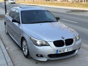 Grey BMW 530 2004 in Vilnius, with an engine capacity of 3.00 L and mileage of 404 thousand km for 4250 €, photo 5 on AUTOMOTO.COM.LV