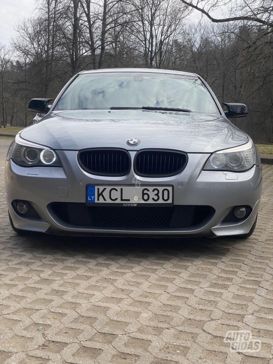 Grey BMW 530 2004 in Vilnius, with an engine capacity of 3.00 L and mileage of 376 thousand km for 4500 €, photo 3 on AUTOMOTO.COM.LV