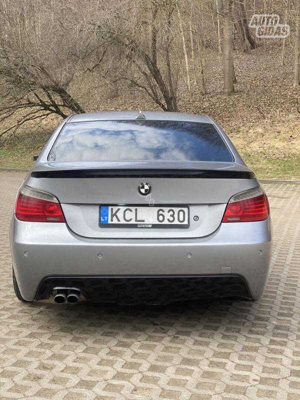Grey BMW 530 2004 in Vilnius, with an engine capacity of 3.00 L and mileage of 376 thousand km for 4500 €, photo 4 on AUTOMOTO.COM.LV