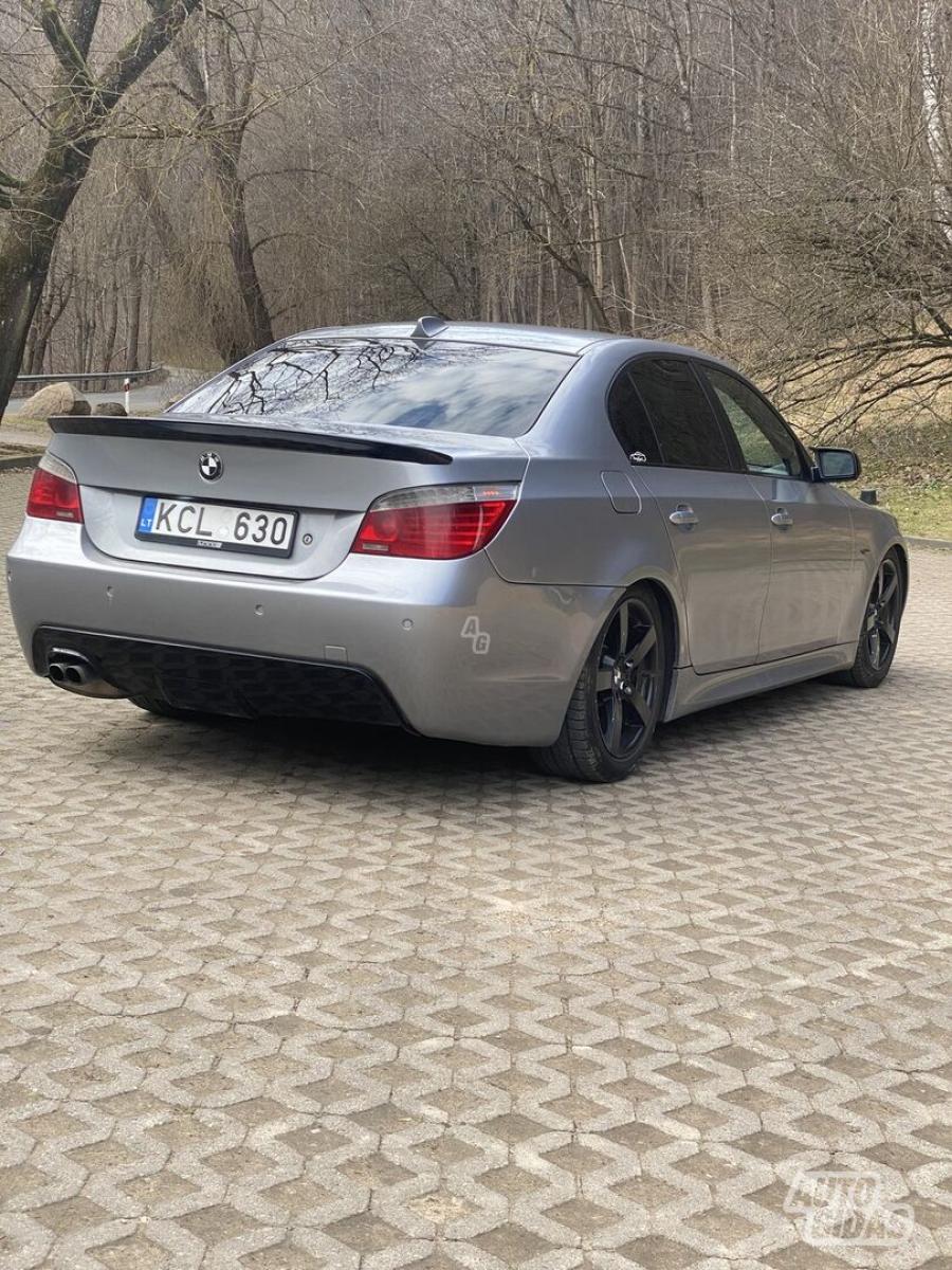 Grey BMW 530 2004 in Vilnius, with an engine capacity of 3.00 L and mileage of 376 thousand km for 4500 €, photo 5 on AUTOMOTO.COM.LV