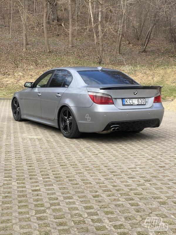 Grey BMW 530 2004 in Vilnius, with an engine capacity of 3.00 L and mileage of 376 thousand km for 4500 €, photo 6 on AUTOMOTO.COM.LV