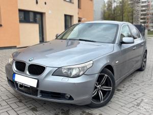 Grey BMW 530 2004 in Kaunas, with an engine capacity of 3.00 L and mileage of 450 thousand km for 2500 €, photo 6 on AUTOMOTO.COM.LV