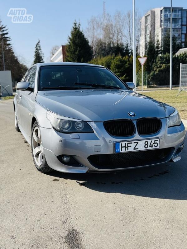 Grey BMW 530 2004 in Vilnius, with an engine capacity of 3.00 L and mileage of 450 thousand km for 3700 €, photo 6 on AUTOMOTO.COM.LV