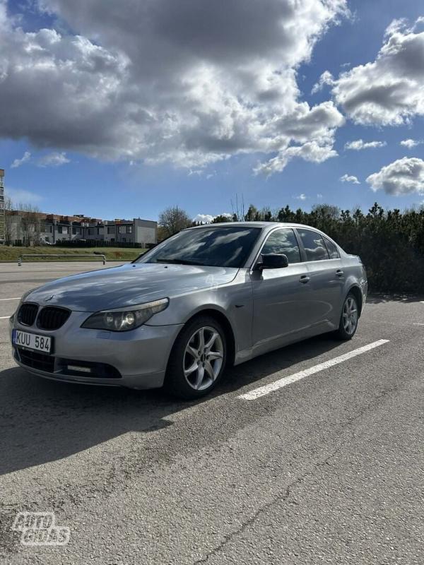 Grey BMW 530 2004 in Siauliai, with an engine capacity of 3.00 L and mileage of 227 thousand km for 2650 €, photo 6 on AUTOMOTO.COM.LV