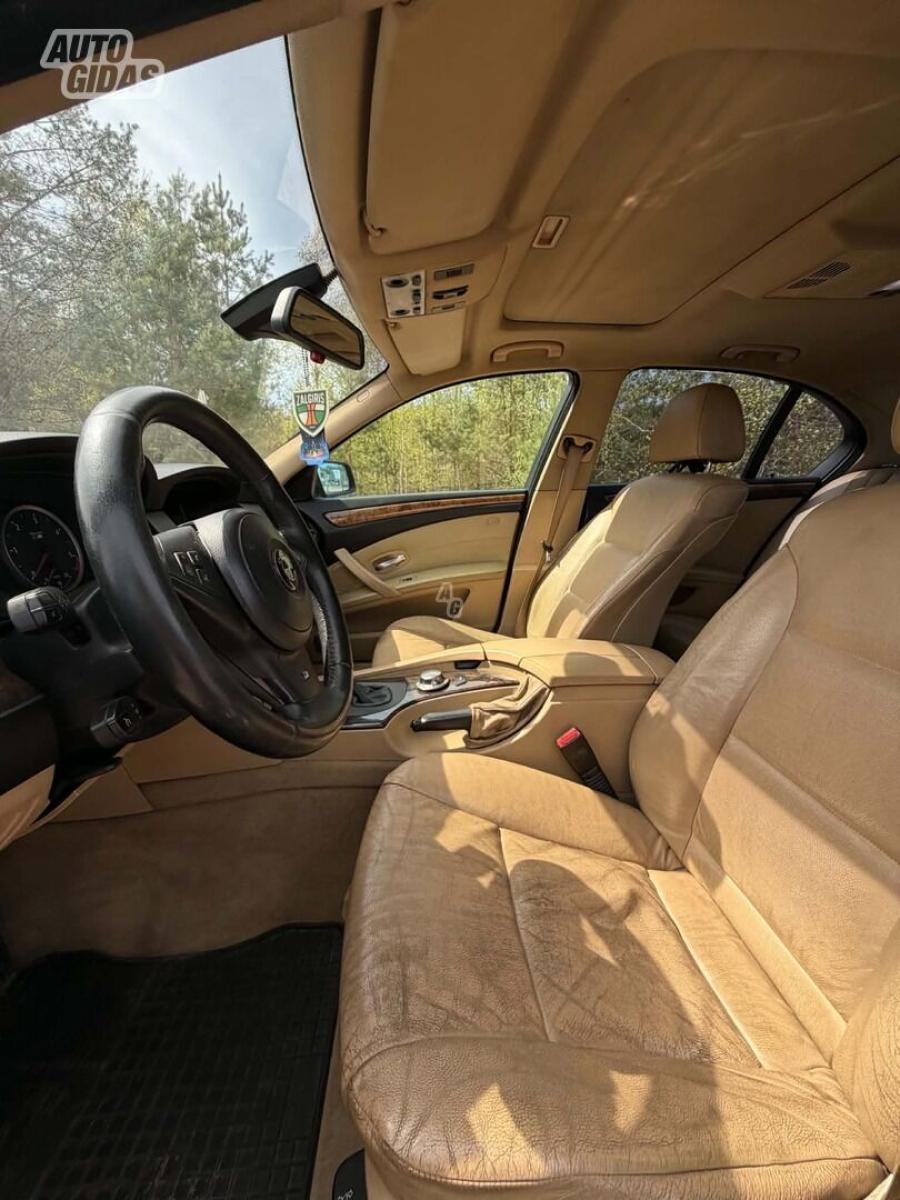 Pelēks BMW 530 2004 Telšiai, ar dzinēja tilpumu 3.00 L un nobraukumu 414 tūkst. km par 3000 €, foto 6 vietnē AUTOMOTO.COM.LV