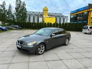 Pelēks BMW 530 2004 Aizkraukle, ar dzinēja tilpumu 3.00 L un nobraukumu 445 tūkst. km par 2300 €, foto 3 vietnē AUTOMOTO.COM.LV