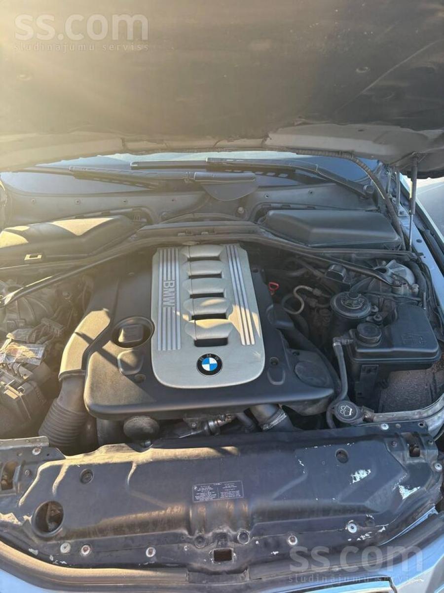 Pelēks BMW 530 2004 Daugavpils, ar dzinēja tilpumu 3.00 L un nobraukumu 408 tūkst. km par 3500 €, foto 17 vietnē AUTOMOTO.COM.LV