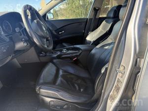 Grey BMW 530 2004 in Jekabpils, with an engine capacity of 3.00 L and mileage of 411 thousand km for 3800 €, photo 6 on AUTOMOTO.COM.LV