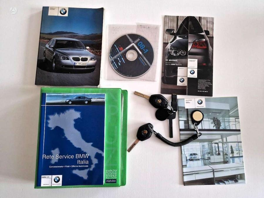 Grey BMW 530 2004 in Siauliai, with an engine capacity of 2.99 L and mileage of 436 thousand km for 3700 €, photo 15 on AUTOMOTO.COM.LV