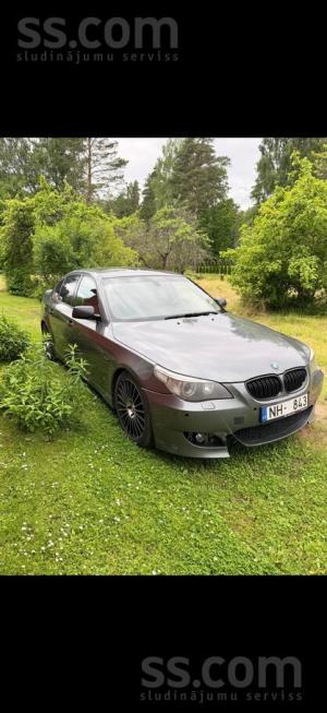 Pelēks BMW 530 2004 Jūrmala, ar dzinēja tilpumu 3.00 L un nobraukumu 400 tūkst. km par 2750 €, foto  vietnē AUTOMOTO.COM.LV