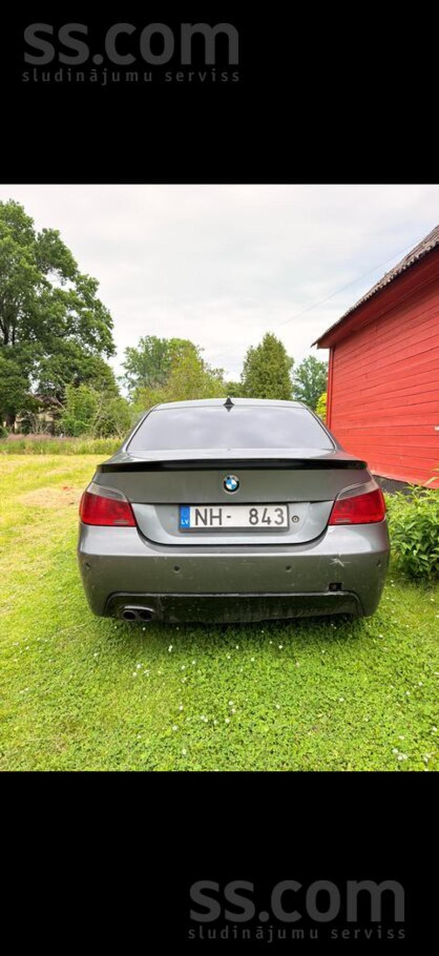 Pelēks BMW 530 2004 Jūrmala, ar dzinēja tilpumu 3.00 L un nobraukumu 400 tūkst. km par 2750 €, foto 3 vietnē AUTOMOTO.COM.LV