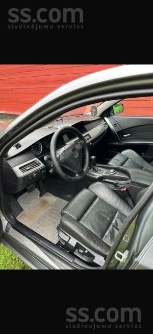 Pelēks BMW 530 2004 Jūrmala, ar dzinēja tilpumu 3.00 L un nobraukumu 400 tūkst. km par 2750 €, foto 6 vietnē AUTOMOTO.COM.LV