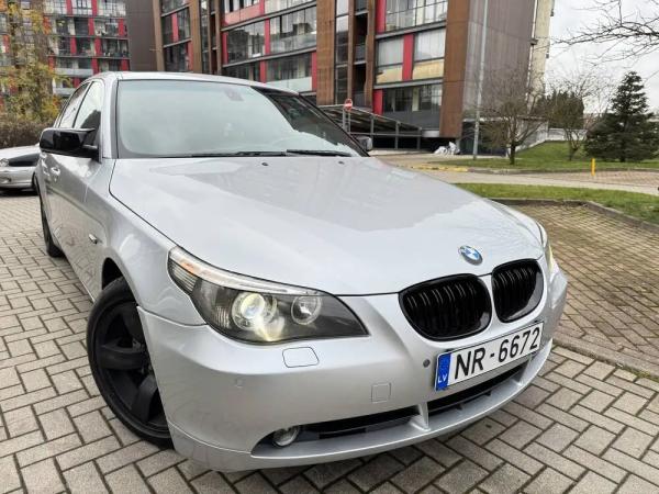 Grey BMW 530 2004 in Riga, with an engine capacity of 3.00 L and mileage of 388 thousand km for 3490 €, photo 2 on AUTOMOTO.COM.LV