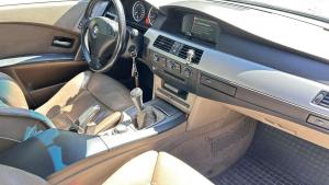 Grey BMW 530 2004 in Ukmerge, with an engine capacity of 3.00 L and mileage of 450 thousand km for 2550 €, photo 4 on AUTOMOTO.COM.LV