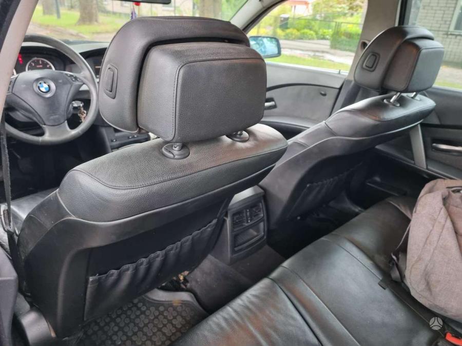 Pelēks BMW 530 2004 Alīta, ar dzinēja tilpumu 0.00 L un nobraukumu 645 tūkst. km par 1450 €, foto 10 vietnē AUTOMOTO.COM.LV