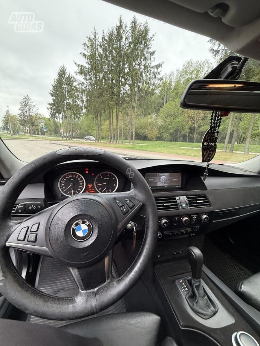 Grey BMW 530 2004 in Salcininkai, with an engine capacity of 3.00 L and mileage of 450 thousand km for 3200 €, photo 13 on AUTOMOTO.COM.LV