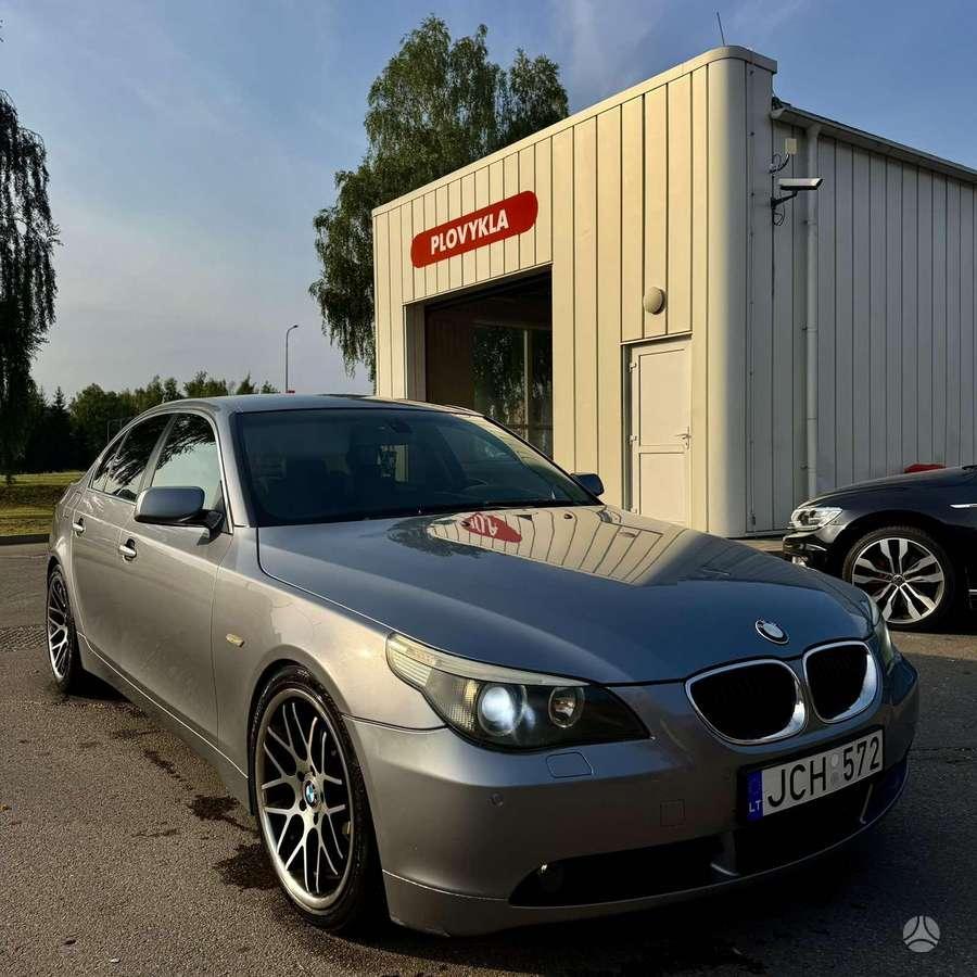 Grey BMW 530 2004 in Kaisiadorys, with an engine capacity of 2.99 L and mileage of 292 thousand km for 3650 €, photo 1 on AUTOMOTO.COM.LV