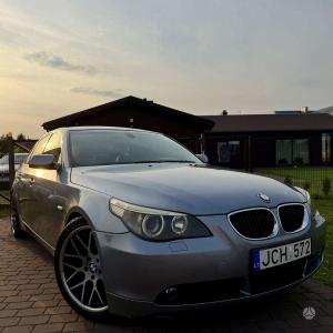 Grey BMW 530 2004 in Kaisiadorys, with an engine capacity of 2.99 L and mileage of 292 thousand km for 3650 €, photo 10 on AUTOMOTO.COM.LV