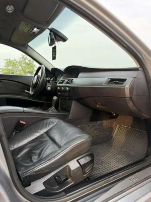 Grey BMW 530 2004 in Kaisiadorys, with an engine capacity of 2.99 L and mileage of 292 thousand km for 3650 €, photo 16 on AUTOMOTO.COM.LV