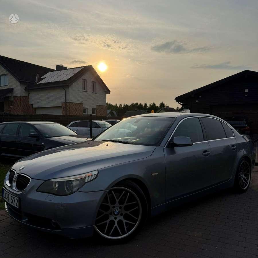 Grey BMW 530 2004 in Kaisiadorys, with an engine capacity of 2.99 L and mileage of 292 thousand km for 3650 €, photo 32 on AUTOMOTO.COM.LV