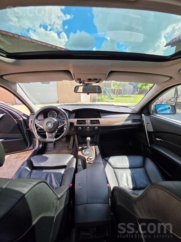 Pelēks BMW 530 2004 Daugavpils, ar dzinēja tilpumu 3.00 L un nobraukumu 448 tūkst. km par 2850 €, foto 4 vietnē AUTOMOTO.COM.LV