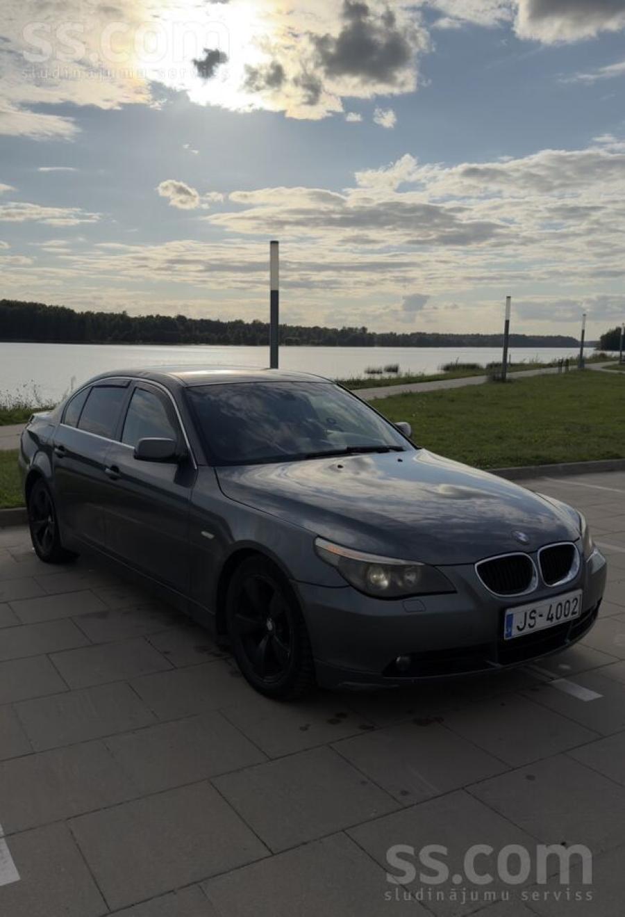 Pelēks BMW 530 2004 Ogre, ar dzinēja tilpumu 3.00 L un nobraukumu 443 tūkst. km par 3500 €, foto 1 vietnē AUTOMOTO.COM.LV