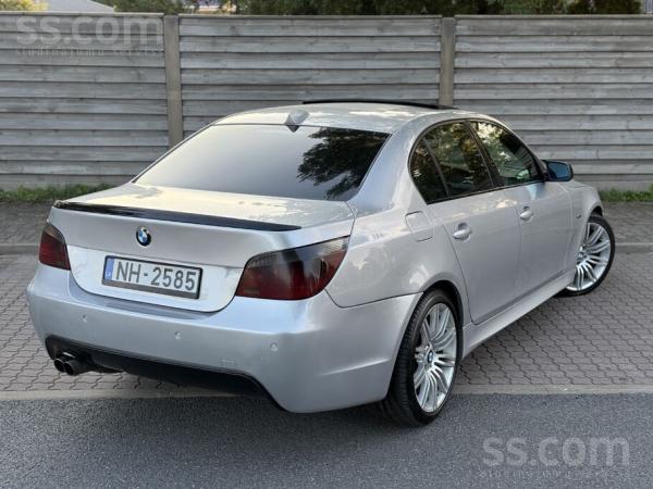 Grey BMW 530 2004 in Jelgava, with an engine capacity of 3.00 L and mileage of 0 thousand km for 4300 €, photo 6 on AUTOMOTO.COM.LV