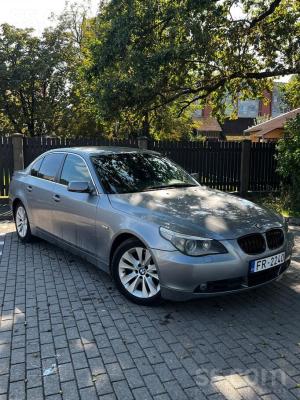 Grey BMW 530 2004 in Jelgava, with an engine capacity of 3.00 L and mileage of 466 thousand km for 3200 €, photo  on AUTOMOTO.COM.LV