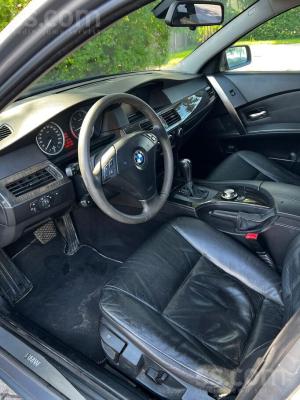 Grey BMW 530 2004 in Jelgava, with an engine capacity of 3.00 L and mileage of 466 thousand km for 3200 €, photo 6 on AUTOMOTO.COM.LV