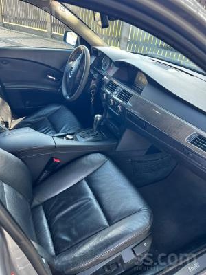 Grey BMW 530 2004 in Jelgava, with an engine capacity of 3.00 L and mileage of 466 thousand km for 3200 €, photo 7 on AUTOMOTO.COM.LV