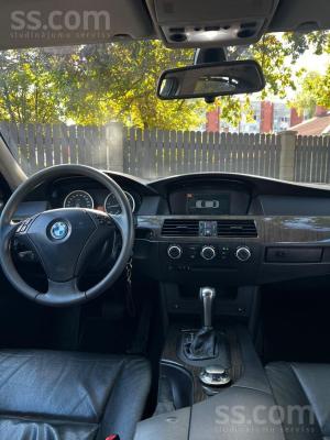 Grey BMW 530 2004 in Jelgava, with an engine capacity of 3.00 L and mileage of 466 thousand km for 3200 €, photo 9 on AUTOMOTO.COM.LV