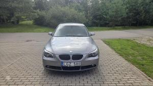 Pelēks BMW 530 2004 Panevēža, ar dzinēja tilpumu 2.99 L un nobraukumu 527 tūkst. km par 4000 €, foto  vietnē AUTOMOTO.COM.LV