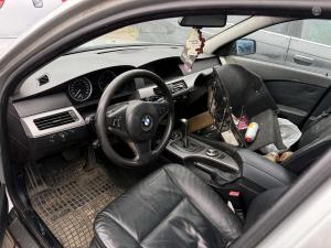 Grey BMW 530 2004 in Vilnius, with an engine capacity of 2.99 L and mileage of 313 thousand km for 1500 €, photo 6 on AUTOMOTO.COM.LV