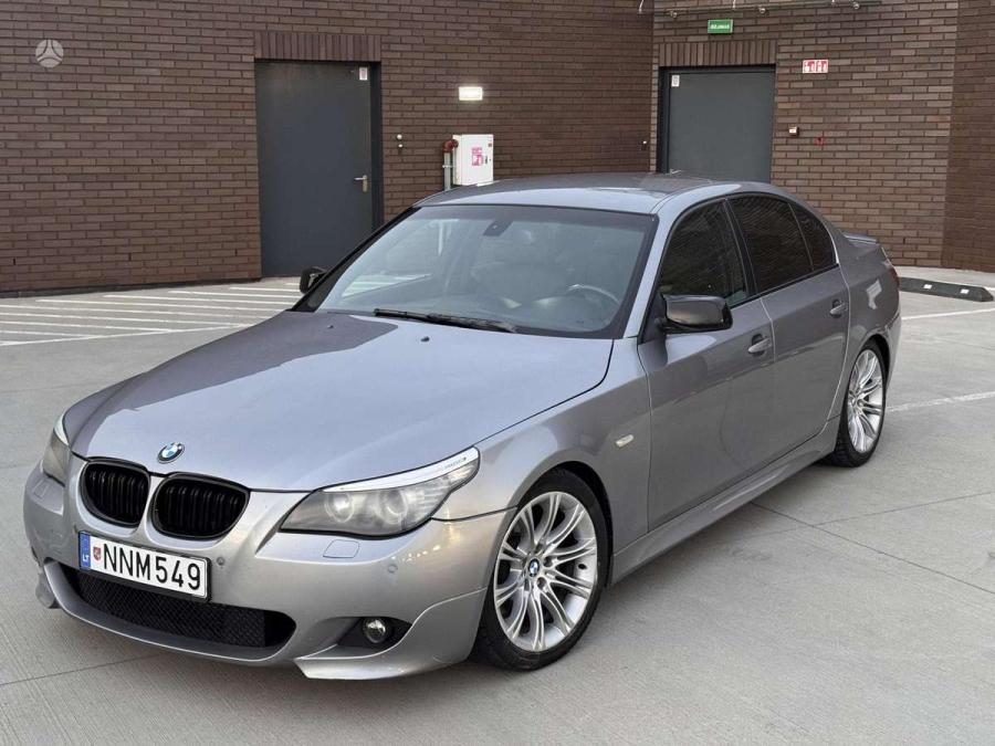 Pelēks BMW 530 2004 Viļņa, ar dzinēja tilpumu 2.99 L un nobraukumu 433 tūkst. km par 4300 €, foto 6 vietnē AUTOMOTO.COM.LV