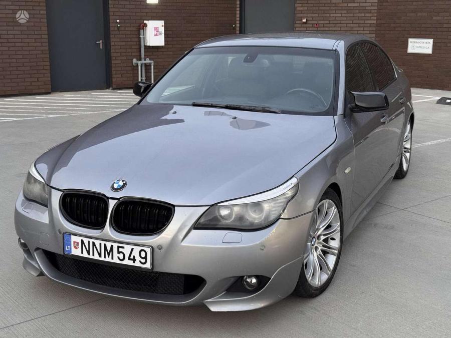 Pelēks BMW 530 2004 Viļņa, ar dzinēja tilpumu 2.99 L un nobraukumu 433 tūkst. km par 4300 €, foto 8 vietnē AUTOMOTO.COM.LV