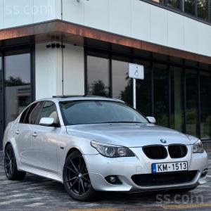 Grey BMW 530 2004 in Riga, with an engine capacity of 3.00 L and mileage of 415 thousand km for 3650 €, photo 5 on AUTOMOTO.COM.LV