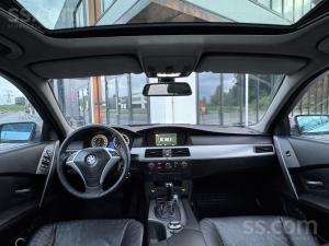 Grey BMW 530 2004 in Riga, with an engine capacity of 3.00 L and mileage of 415 thousand km for 3650 €, photo 11 on AUTOMOTO.COM.LV