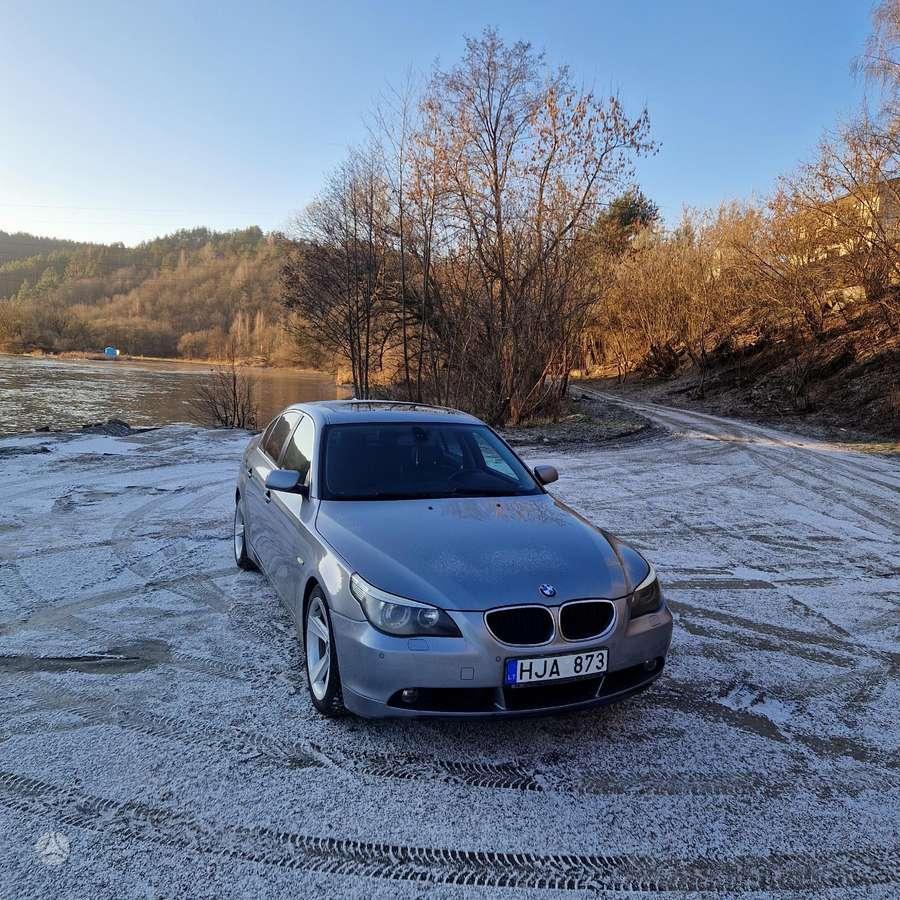 Grey BMW 530 2005 in Vilnius, with an engine capacity of 3.00 L and mileage of 550 thousand km for 2850 €, photo 1 on AUTOMOTO.COM.LV
