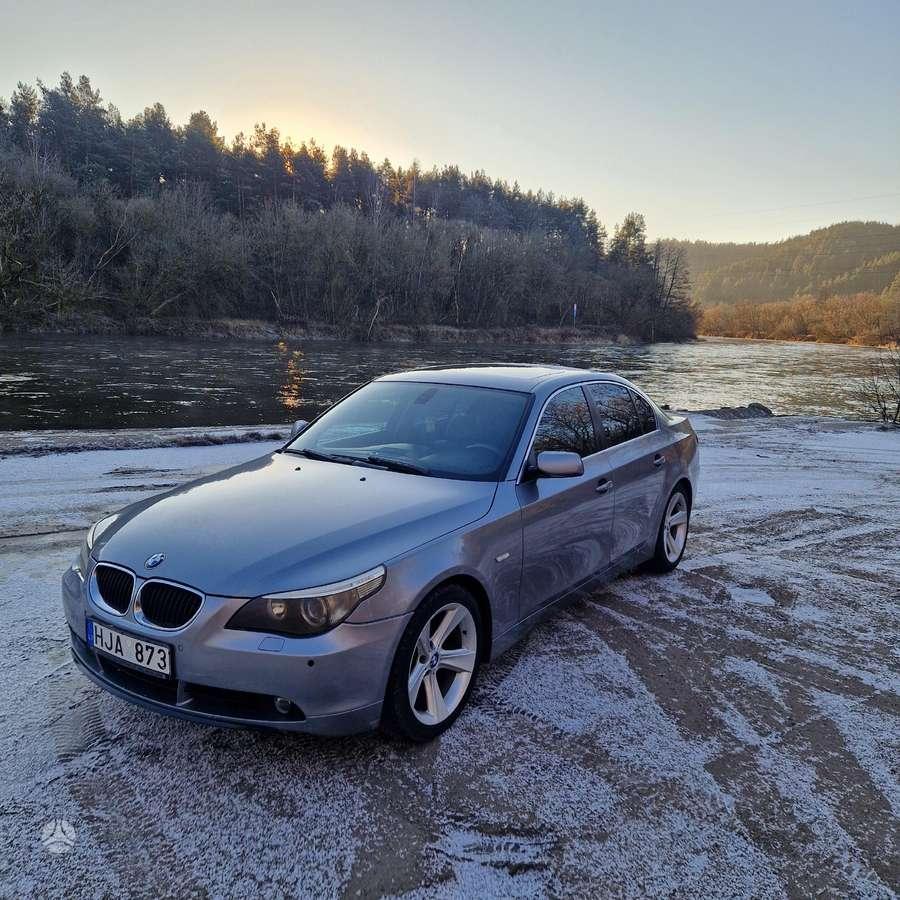 Grey BMW 530 2005 in Vilnius, with an engine capacity of 3.00 L and mileage of 550 thousand km for 2850 €, photo 2 on AUTOMOTO.COM.LV