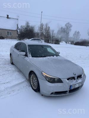 Pelēks BMW 530 2005 Preiļi, ar dzinēja tilpumu 3.00 L un nobraukumu 295 tūkst. km par 5750 €, foto  vietnē AUTOMOTO.COM.LV