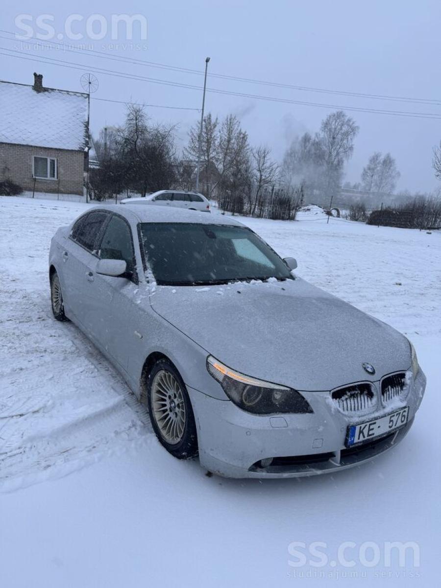 Grey BMW 530 2005 in Preili, with an engine capacity of 3.00 L and mileage of 295 thousand km for 5750 €, photo 1 on AUTOMOTO.COM.LV