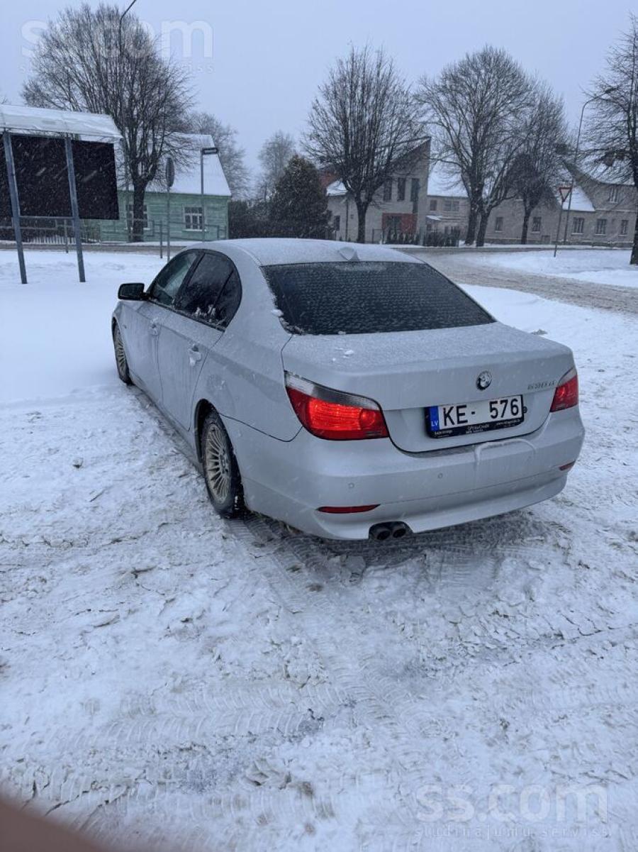 Grey BMW 530 2005 in Preili, with an engine capacity of 3.00 L and mileage of 295 thousand km for 5750 €, photo 4 on AUTOMOTO.COM.LV