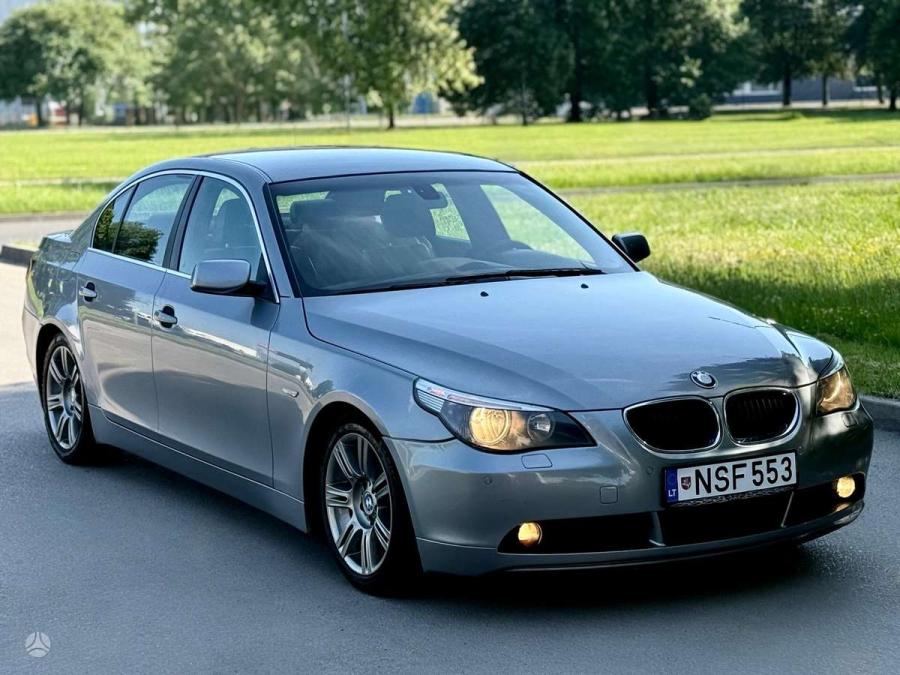 Pelēks BMW 530 2005 Kauņa, ar dzinēja tilpumu 2.99 L un nobraukumu 355 tūkst. km par 3500 €, foto 3 vietnē AUTOMOTO.COM.LV