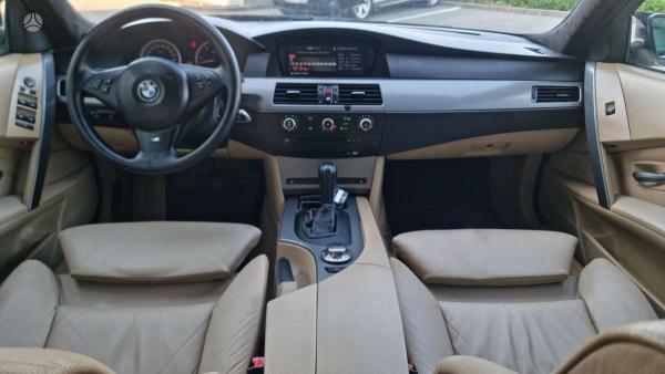 Grey BMW 530 2005 in Vilnius, with an engine capacity of 2.99 L and mileage of 421 thousand km for 4350 €, photo 7 on AUTOMOTO.COM.LV